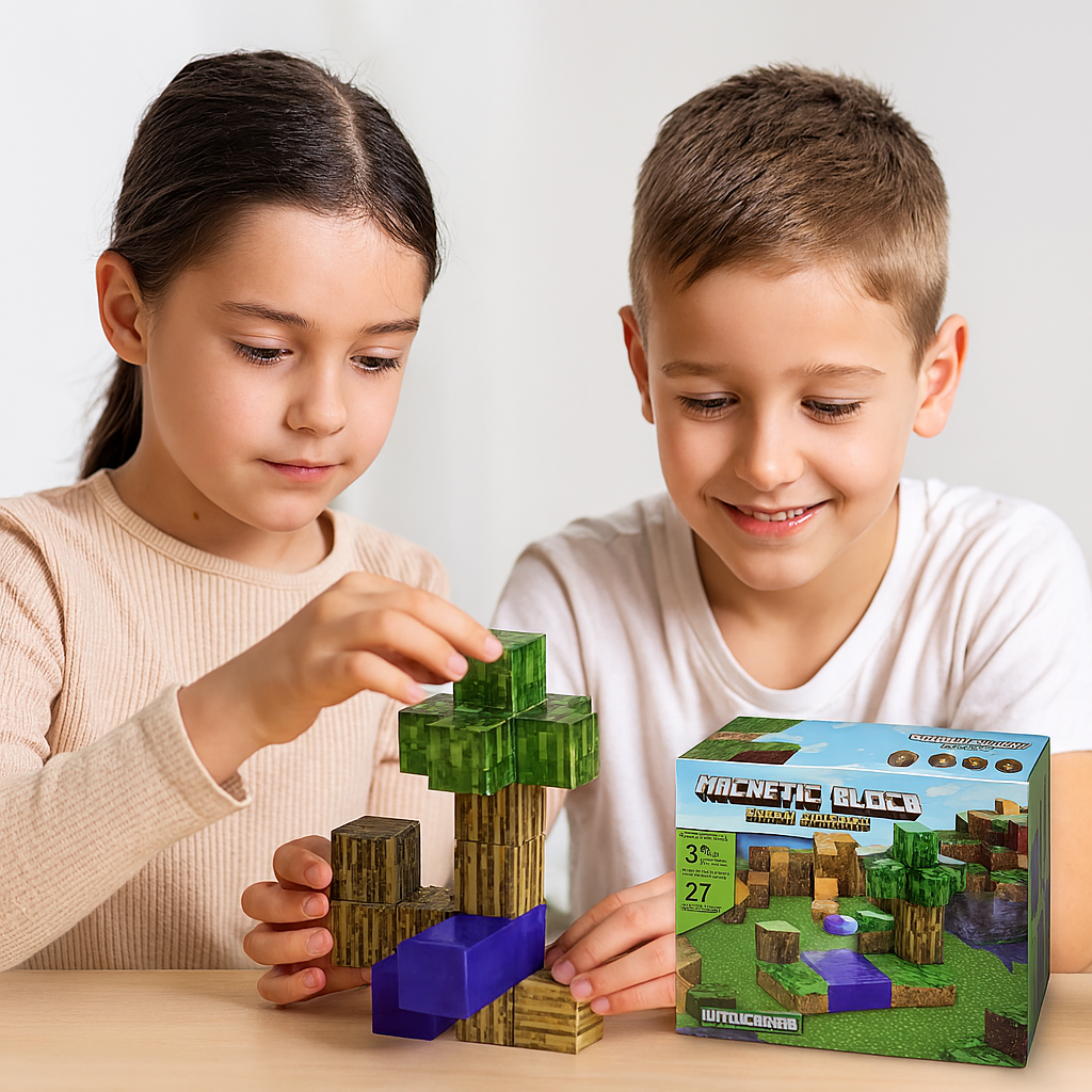 Cubos Magnéticos Minecraft® – Depolix Chile